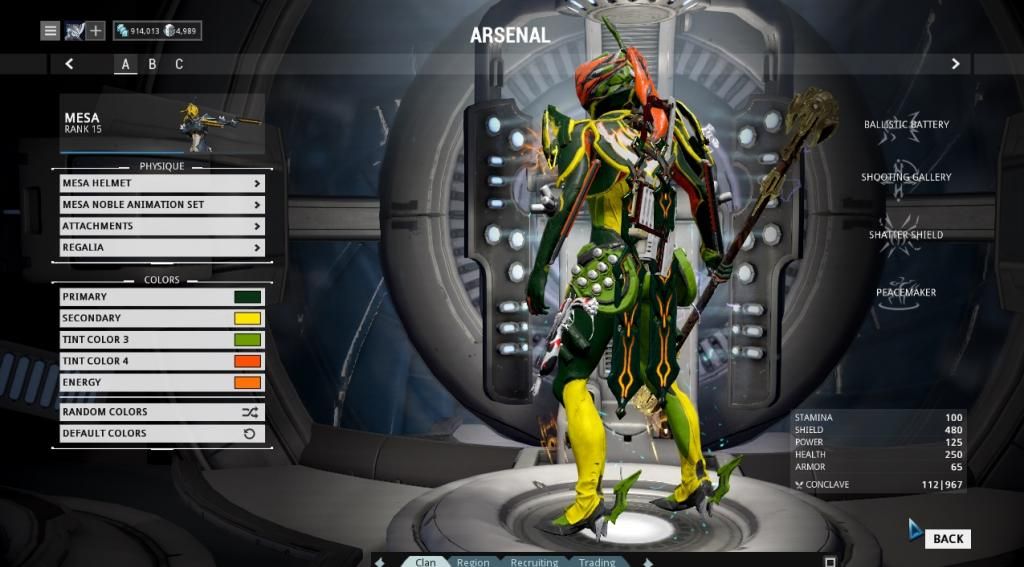 Mesa Is Warframe's Ninja Turtle - Fan Zone - Warframe Forums