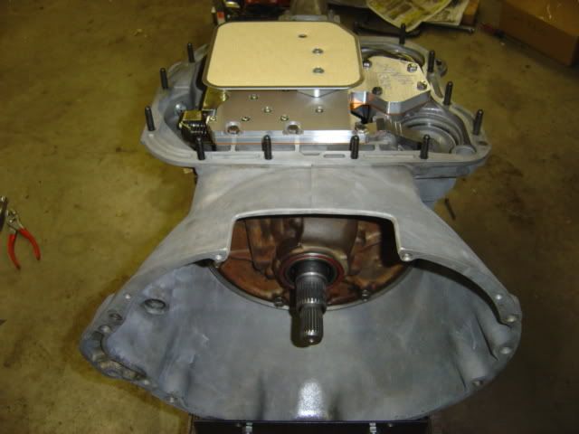 Notching the 727 trans case to gain access to convertor - Moparts Forums