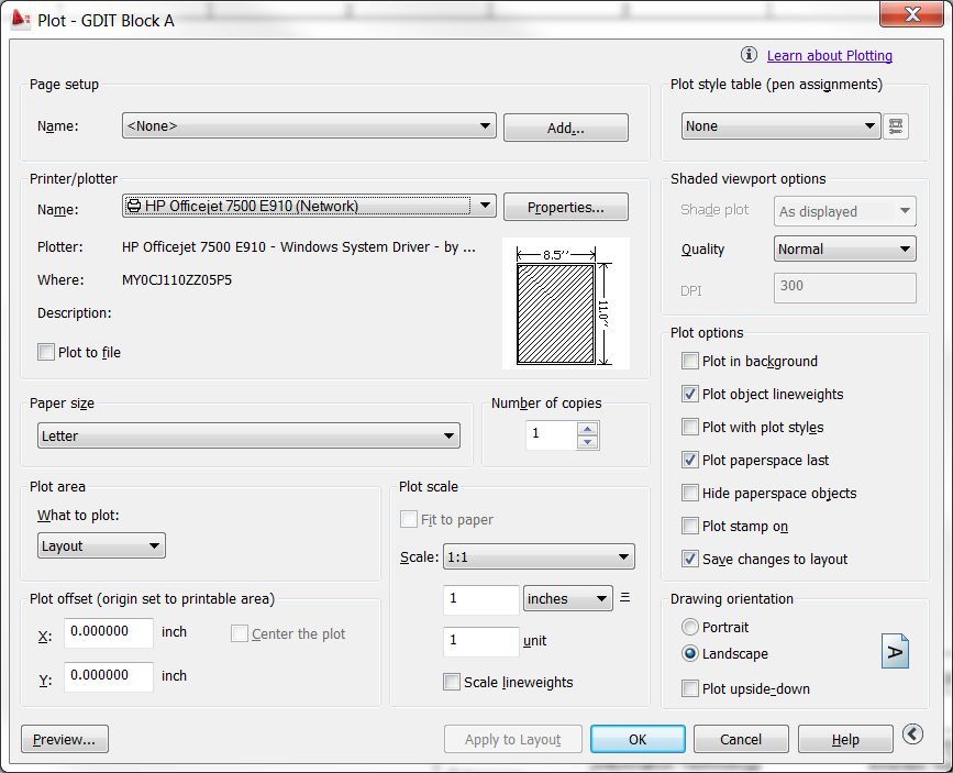 Dimensions on print not aligned with model/object. All is well on screen - AutoCAD Drawing ...