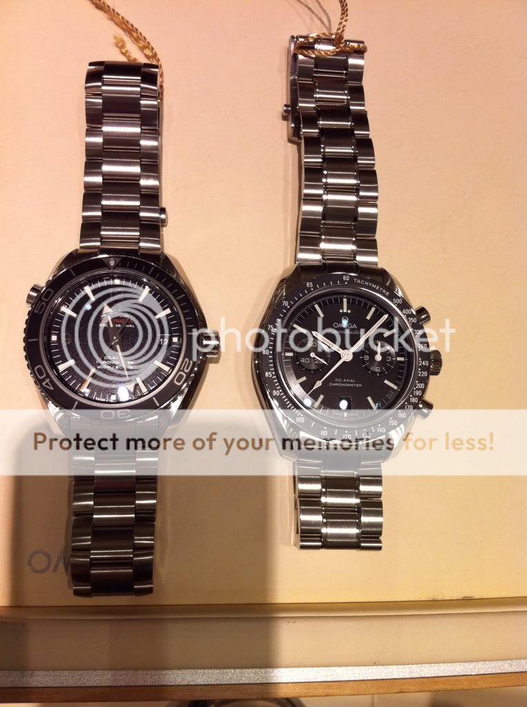 A few pics from the Omega Boutique today. | WatchUSeek Watch Forums