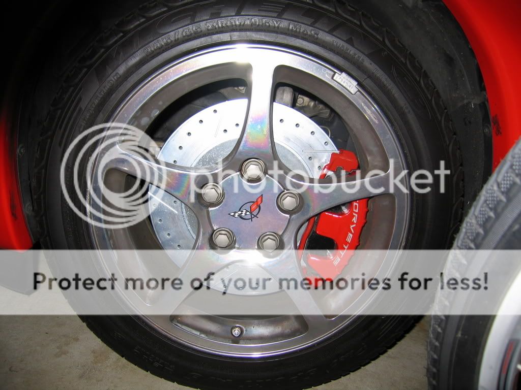 Red Brake calipers ? - CorvetteForum - Chevrolet Corvette Forum Discussion