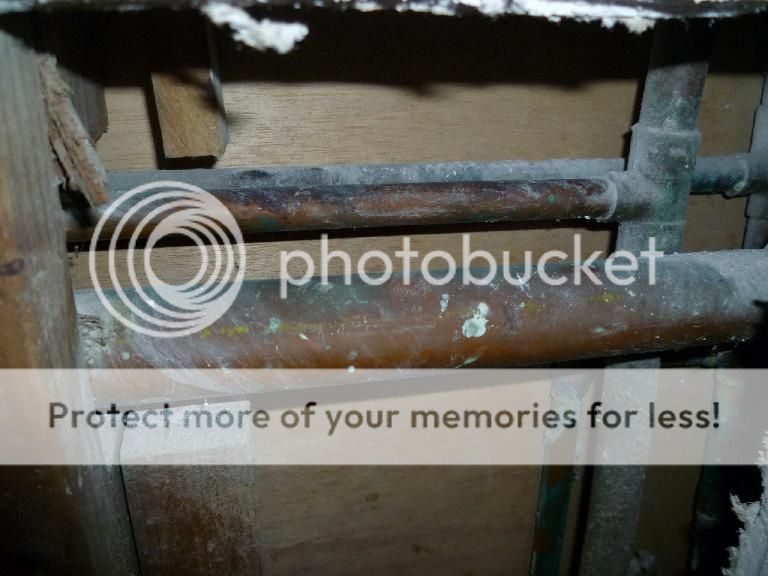 Lav drain plumbing and foreign objects in wall cavities