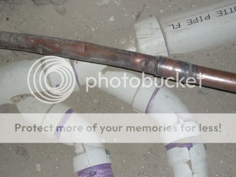 Is it ok the copper pipe is a bit kinked?