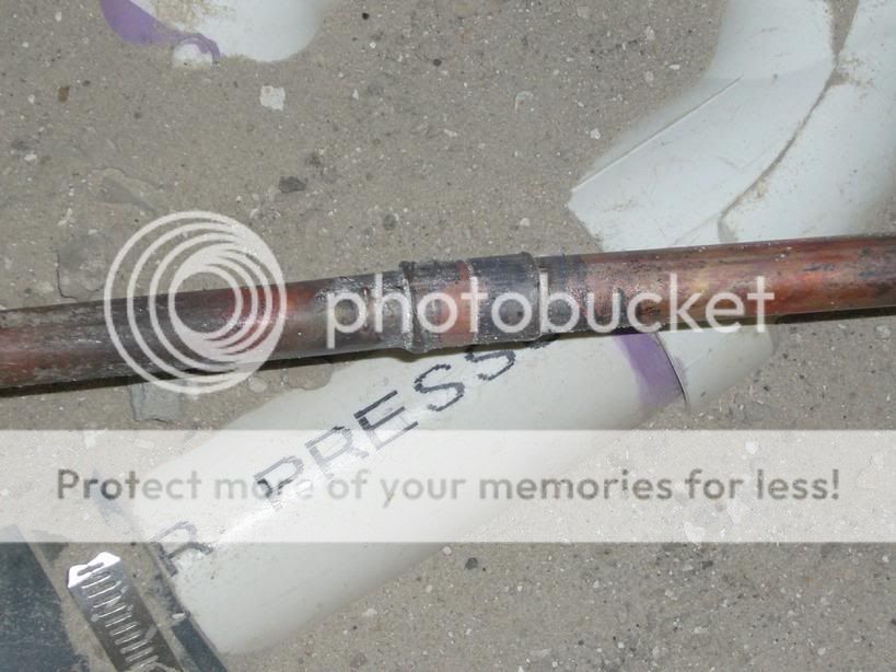 Is it ok the copper pipe is a bit kinked?