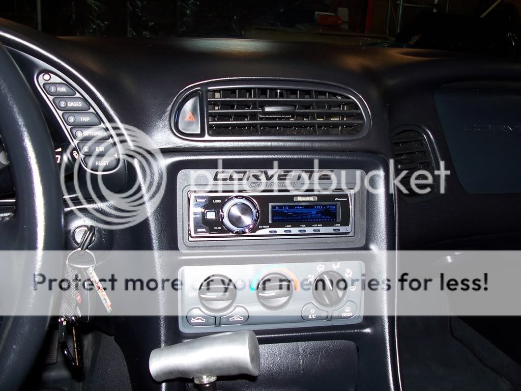 FS: New Z06 HUMOUNT Faceplate for Radio (with blue lights ...