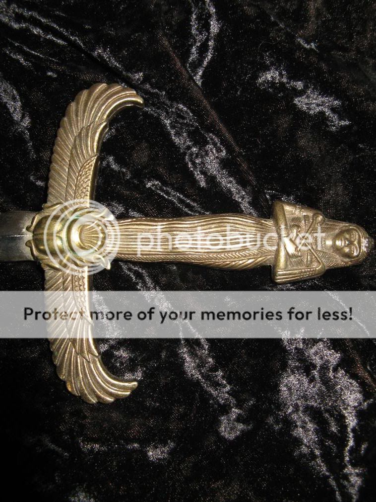 egyptian athame (ceremonial/decorative knife) and wand - Reptile Forums